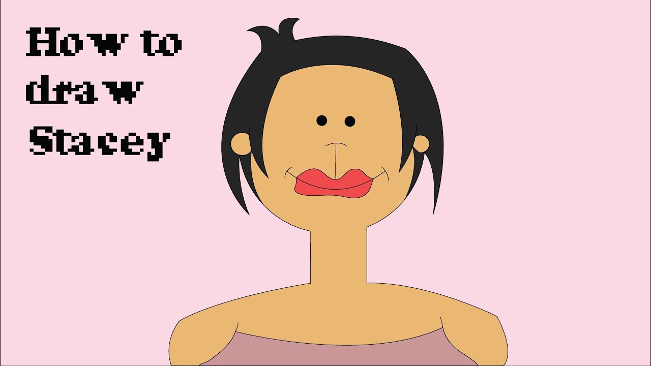 how to draw stacey - YouTube
