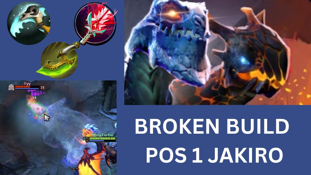 This Jakiro Build Melts Everything in Seconds | POS 1 Dota 2Turbo ...