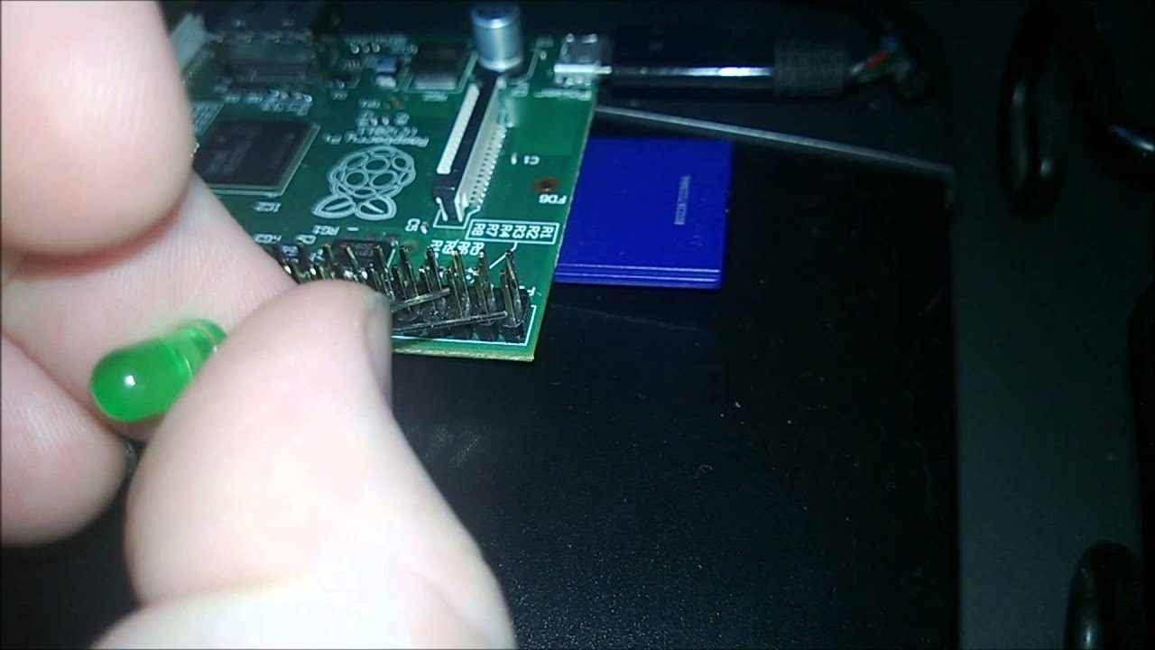 Raspberry PI will Light and Test an LED & Burn You? - YouTube