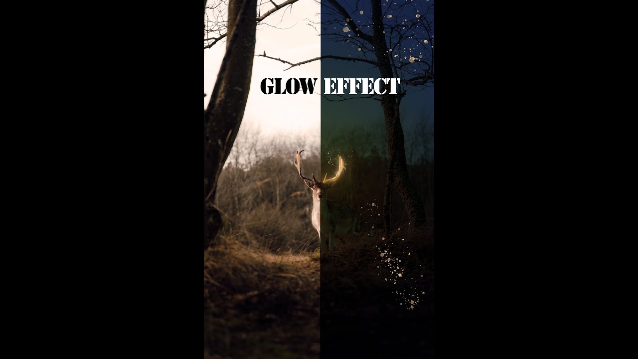 Glow effect manipulation - Photoshop tutorials #photoshoptutorial #shorts #trending - YouTube