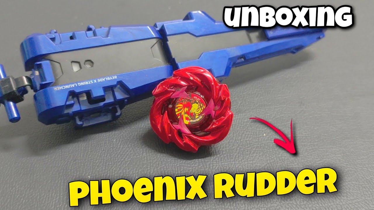 phoenix rudder is here ! strongest x beyblade ever? - YouTube