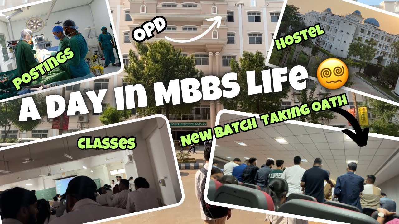 A day inside MBBS life in India #vlog #mbbsvlog - YouTube