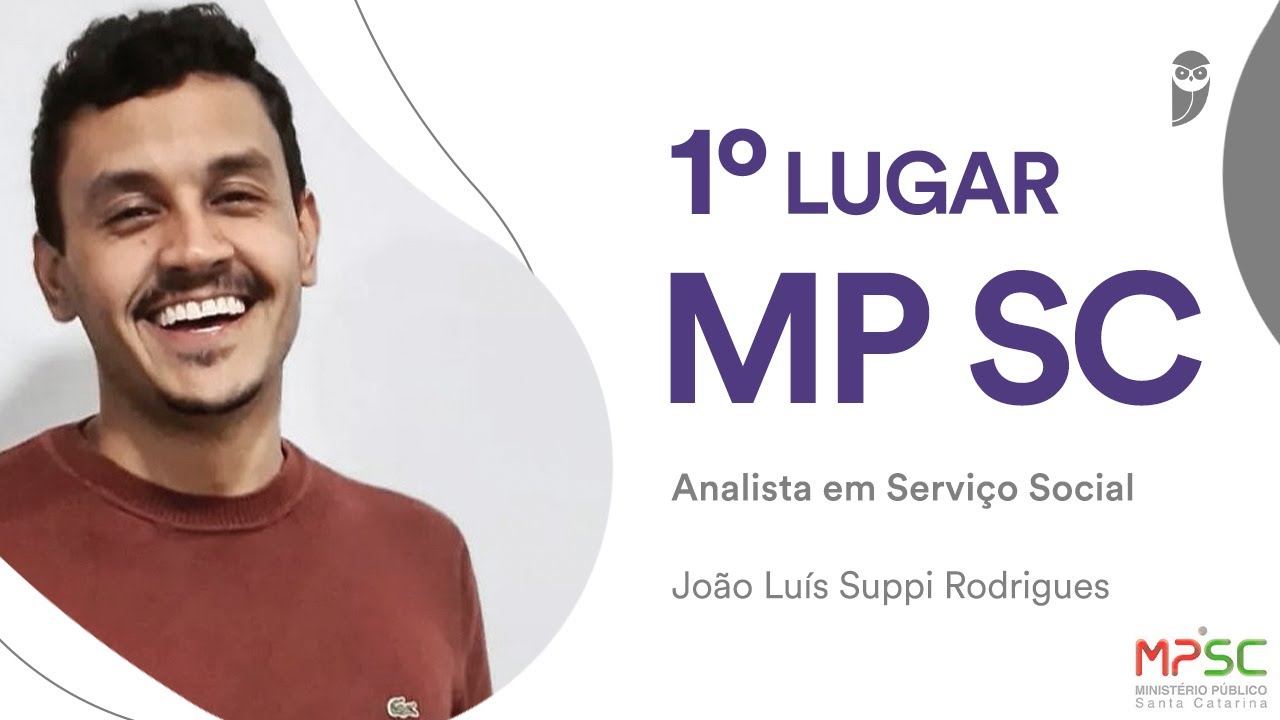 Entrevista João Suppi Aprovado Em 1° Lugar No Mpsc Para Analista Em