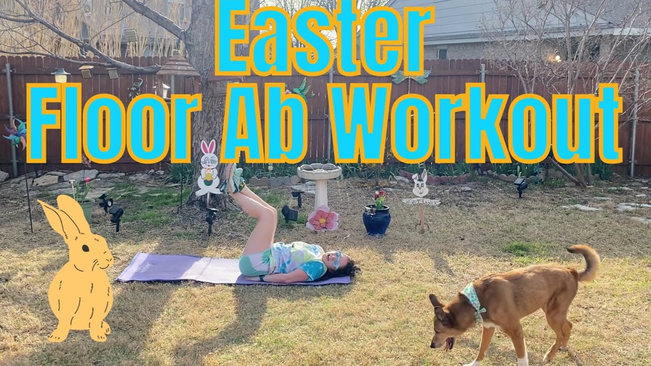Easter Floor Ab Workout - YouTube