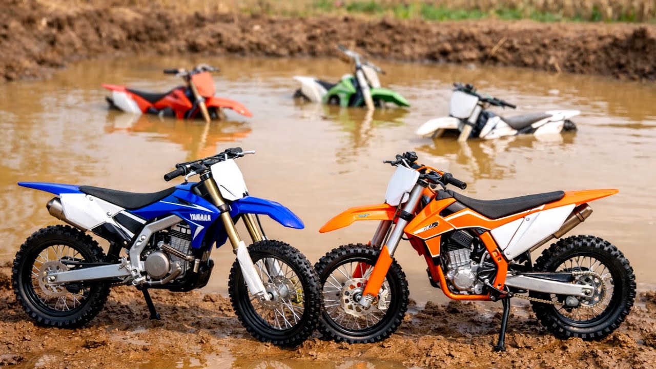 Dirt Bike Finger | Riding KTM and Yamaha Motor Trail | Find Sparepart ...