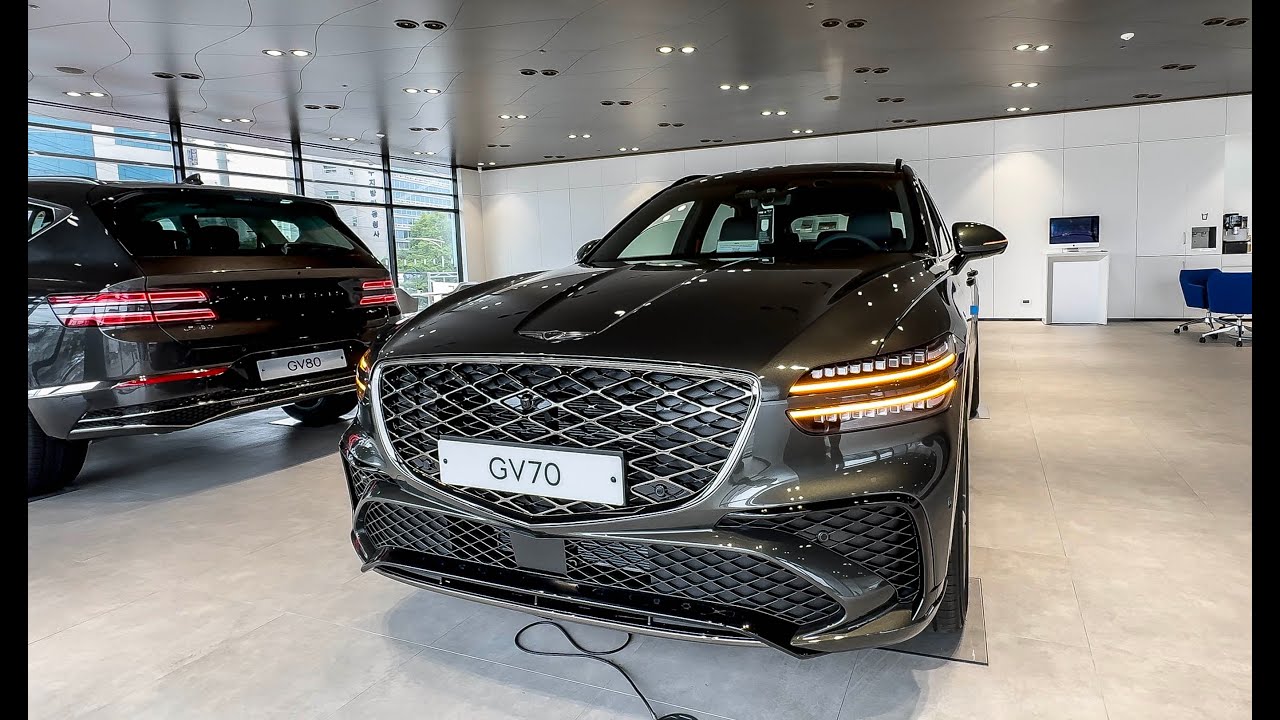 GV70 페이스리프트 2.5T AWD 외관 및 내부 살펴보기 I GV70 2.5T AWD Exterior & Interior ...