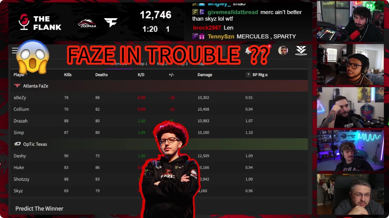 THE Flank on Optic vs FAZE !! - YouTube