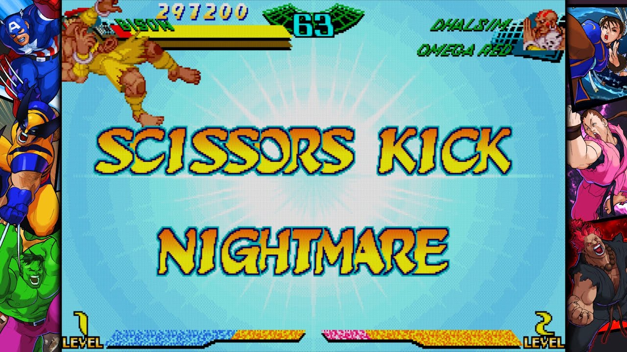 MARVEL SUPER HEROES vs. STREET FIGHTER | BISON RYU - YouTube