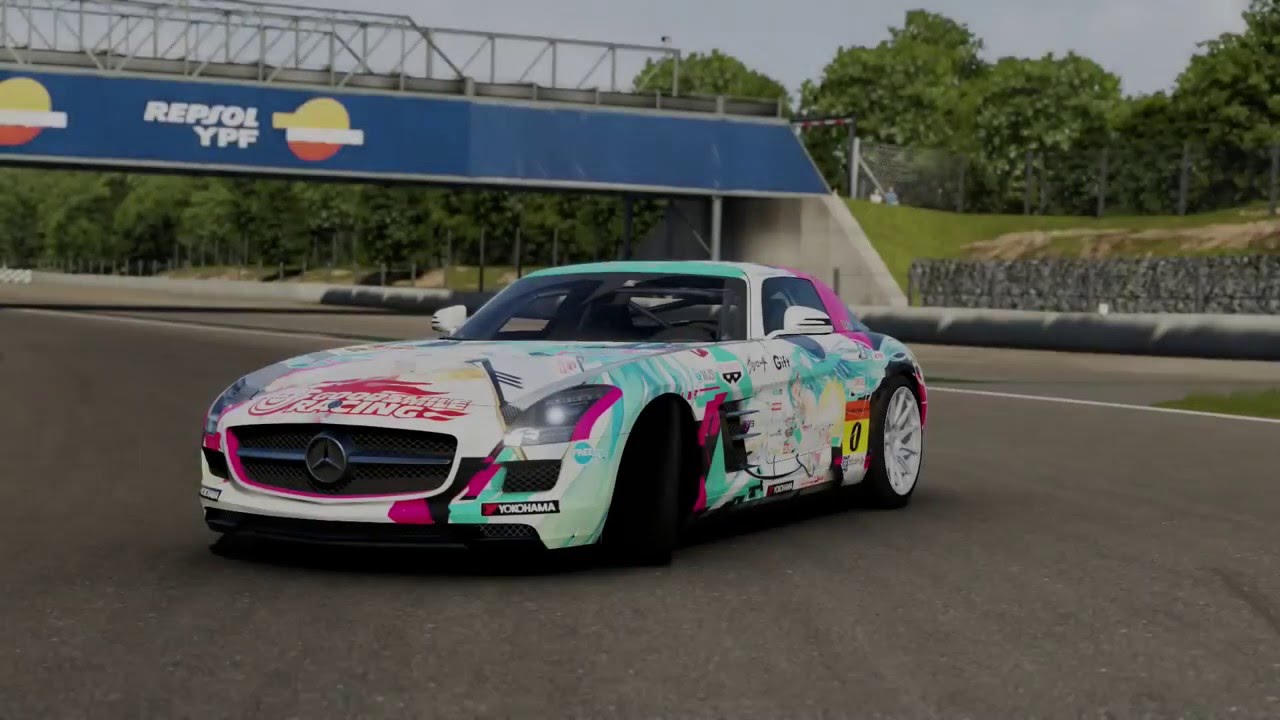 Forza Motorsports 6 Hatsune Miku SLS AMG - YouTube