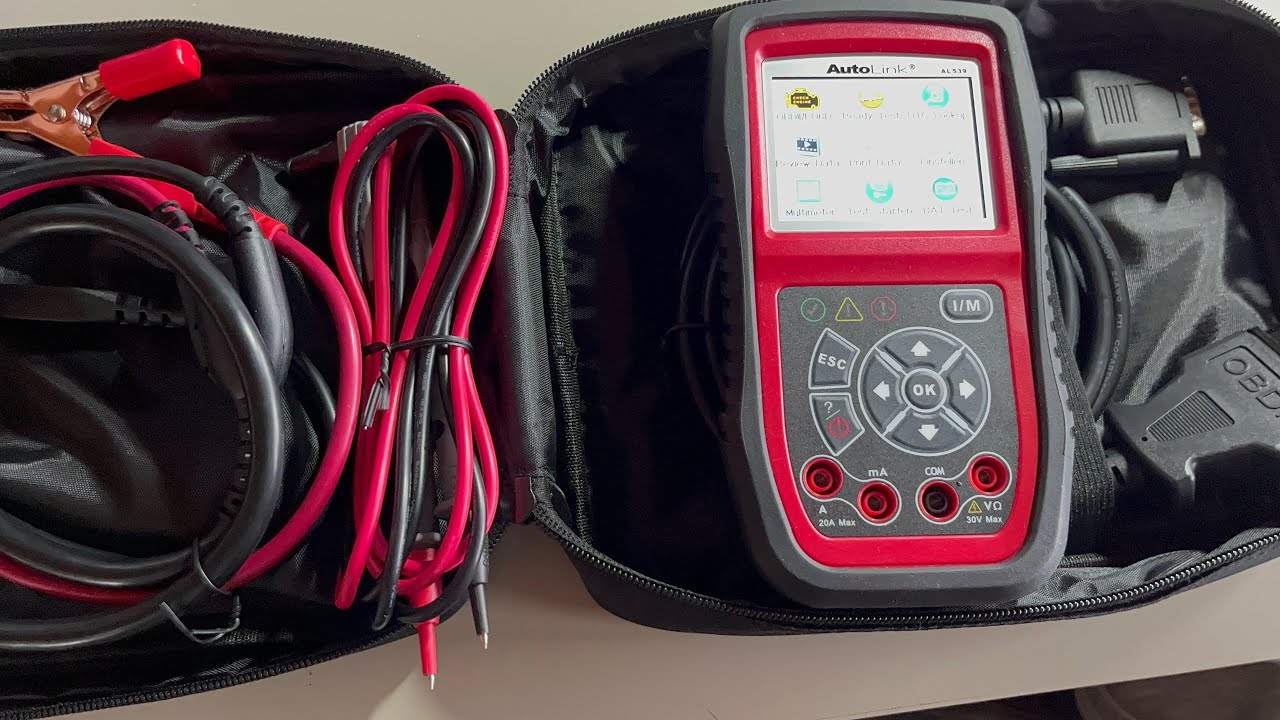 OBD-Tester Autel AL 539b 2 Teil - YouTube