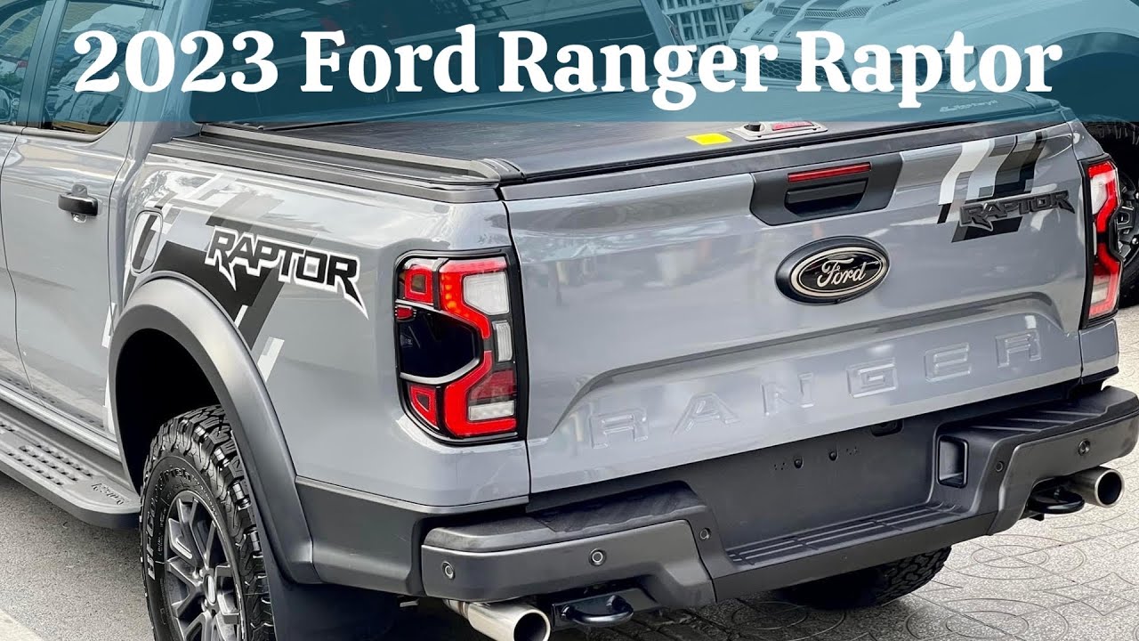2023 Ford Ranger Raptor - Grey Color - YouTube