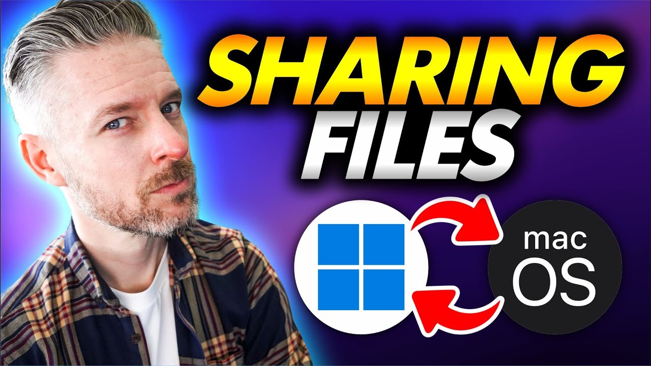 How To Easily Share Files Between Mac And Windows - YouTube