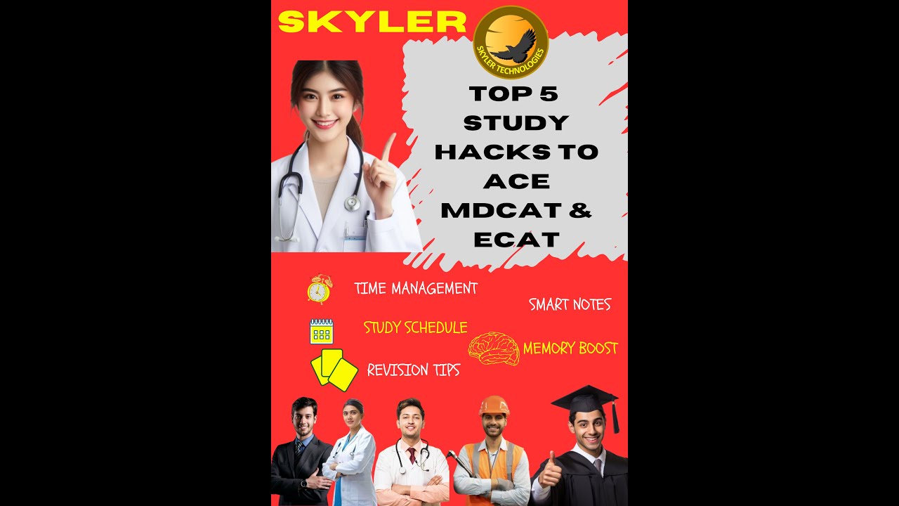 Top 5 Study Hacks to Ace MDCAT & ECAT – Study Smarter, Not Harder! - YouTube