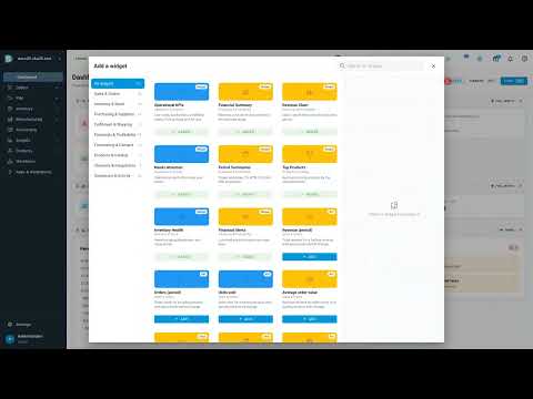 How to customize your dashboard in SKU.io