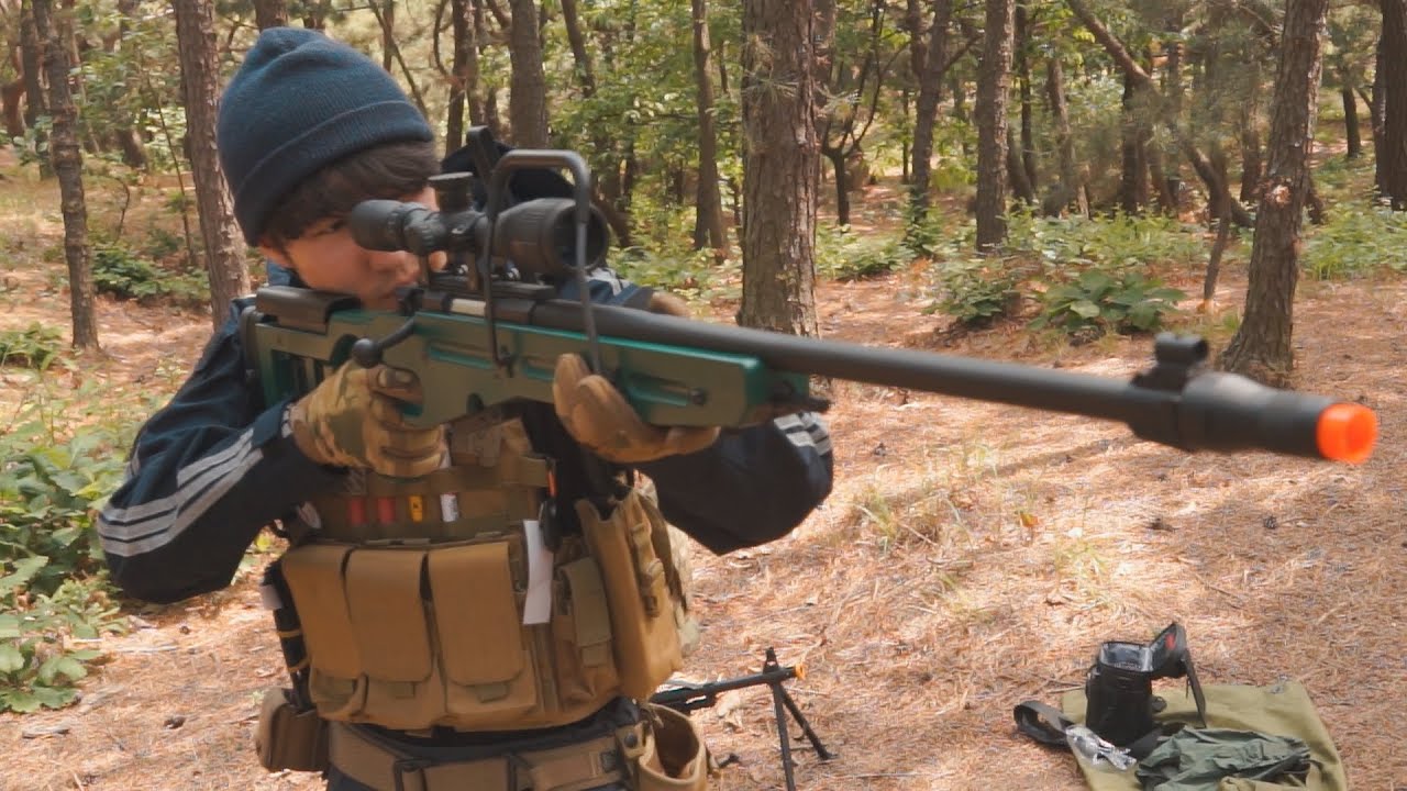 러시안 반샷 제조기 sv-98 (snow wolf sv-98) - YouTube