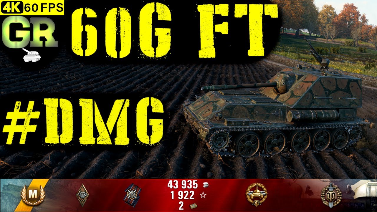 World of Tanks 60G FT Replay - 7 Kills 2.5K DMG(Patch 1.4.1) - YouTube