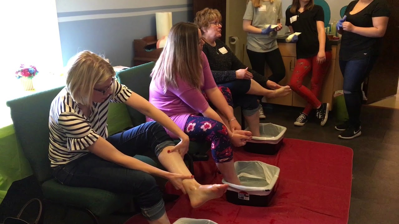 Third annual Caregiver Day of Pampering - YouTube