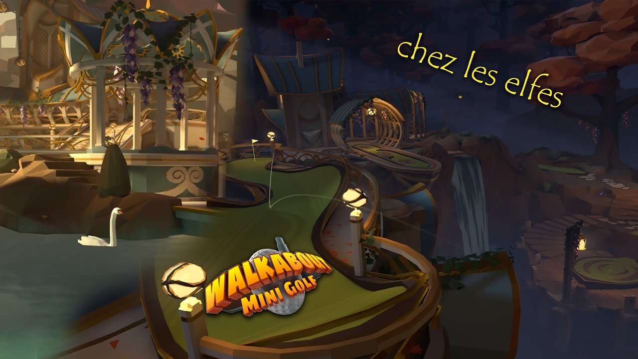 Walkabout Minigolf - la magnifique map d'Alfheim - YouTube