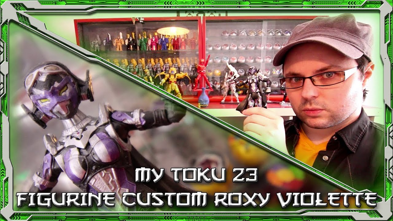 My Toku 23 - Figurine Custom Roxy Violette de Power Rangers Beast ...