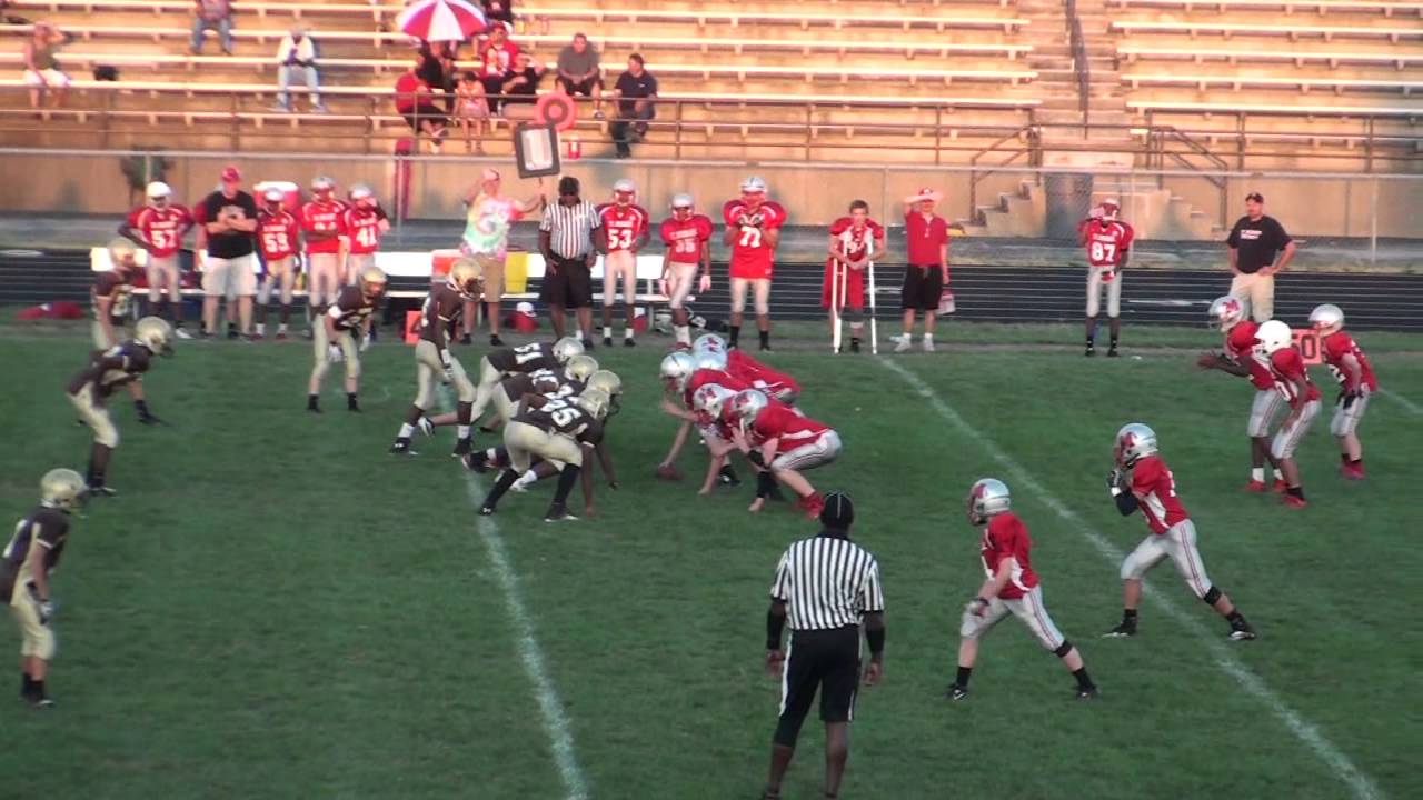 Speedway 8th Grade Football, Game 5 vs. St. Michael, 2013 - YouTube