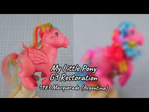 My Little Pony Restoration Attempt: 1983 Masquerade Vintage Hasbro Top ...