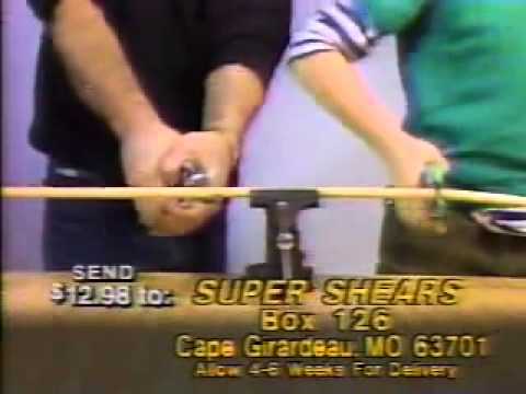 1992 Super Shears Commercial - YouTube
