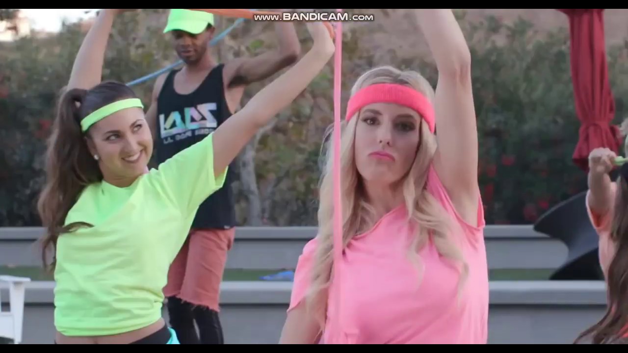 SLIME WORKOUT! |REBECCA ZAMOLO (OFFICIAL MUSIC VIDEO) BANDICAM VERSION ...