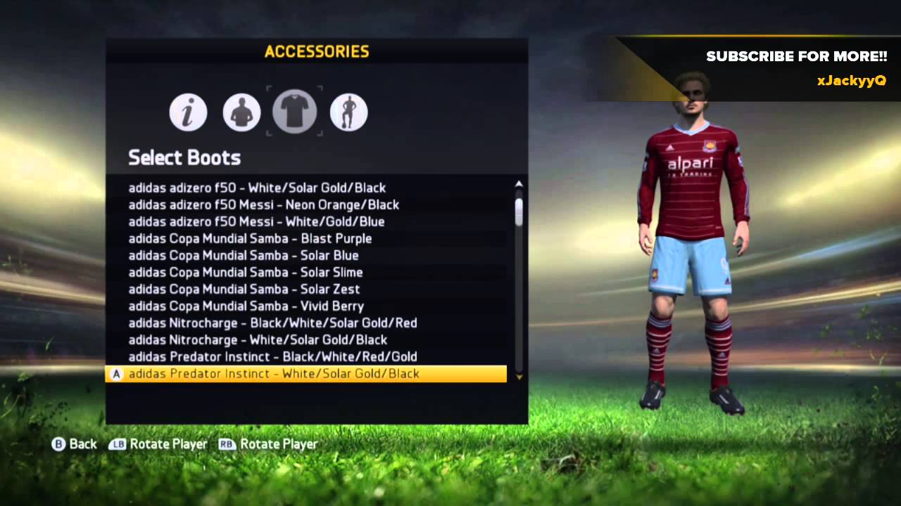 FIFA 15 - How To Make Your Own Pro On Career&Kick Off - YouTube