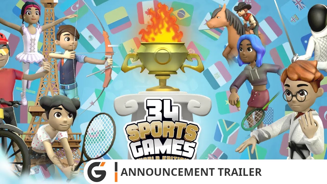 34 Sports Games - World Edition - Announcement trailer - YouTube