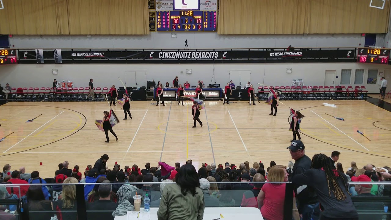 UC Color Guard Performance 2/26/18 - YouTube