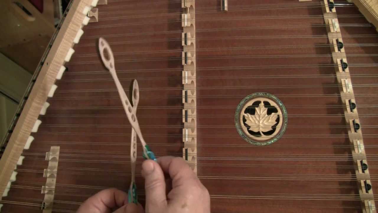 Hammered Dulcimer Instruction Video #15 - St Ann's Reel - YouTube