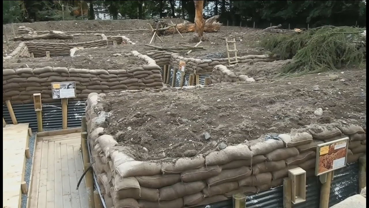 Cavan County Museum WW1 Trench Experience - YouTube