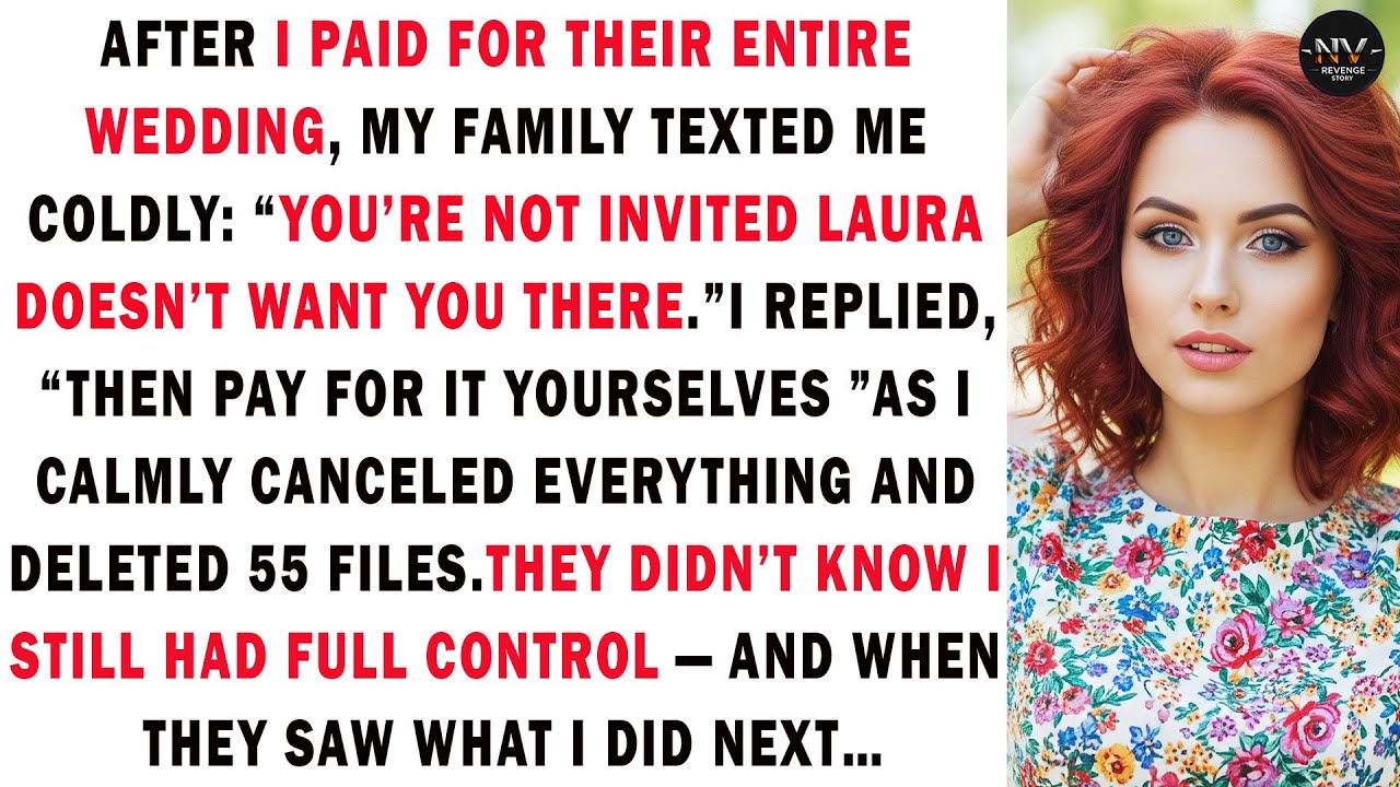 “You’re Not Invited — Laura Doesn’t Want You There,” My Family Texted ...