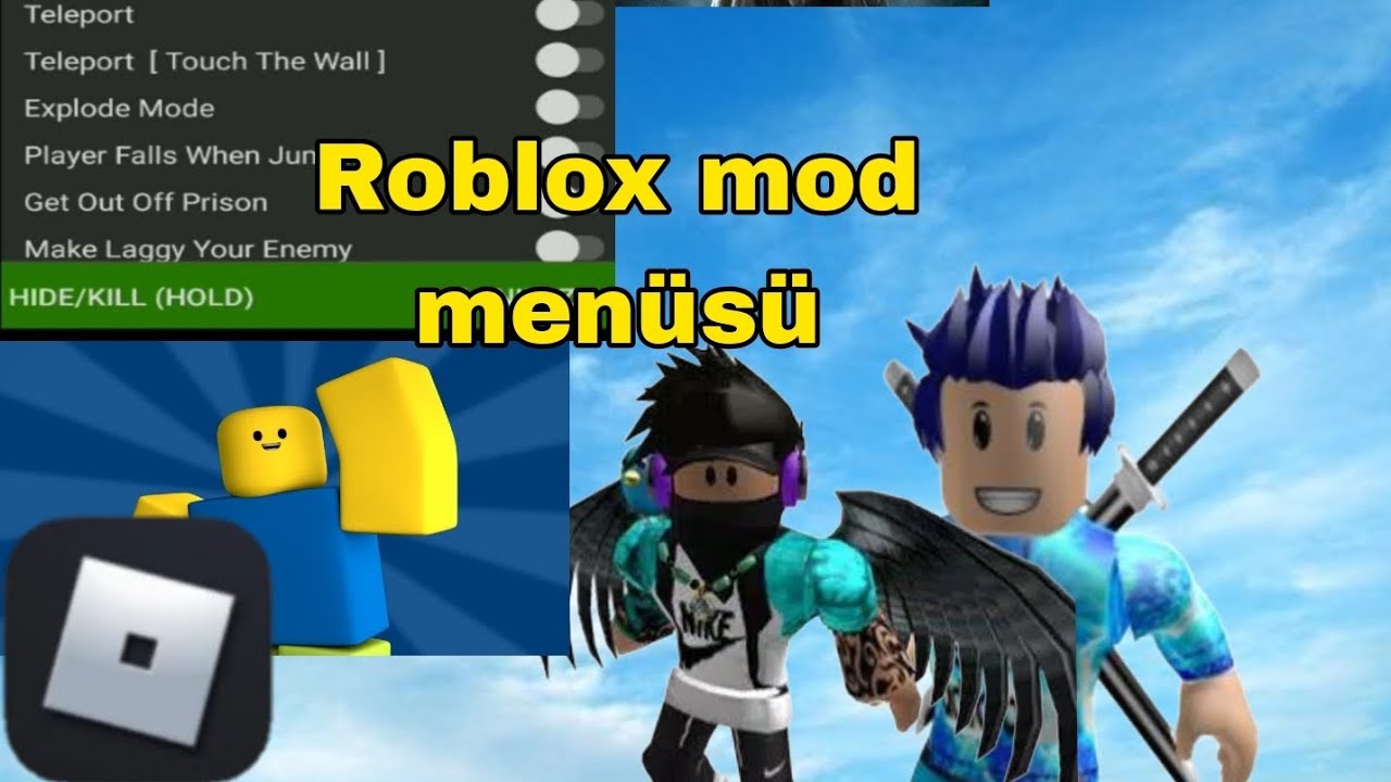 Roblox hack mod menü tüm oyunlarda hile yapma 😱 - YouTube