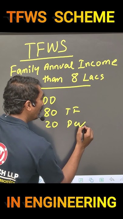 TFWS Scheme In Engineering | V2V CLASS - YouTube