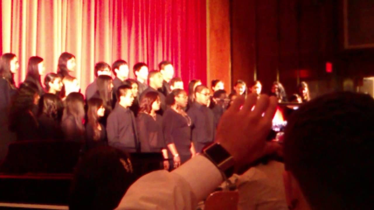 Flhs arts festival 2014 concert choir feel the rhy - YouTube