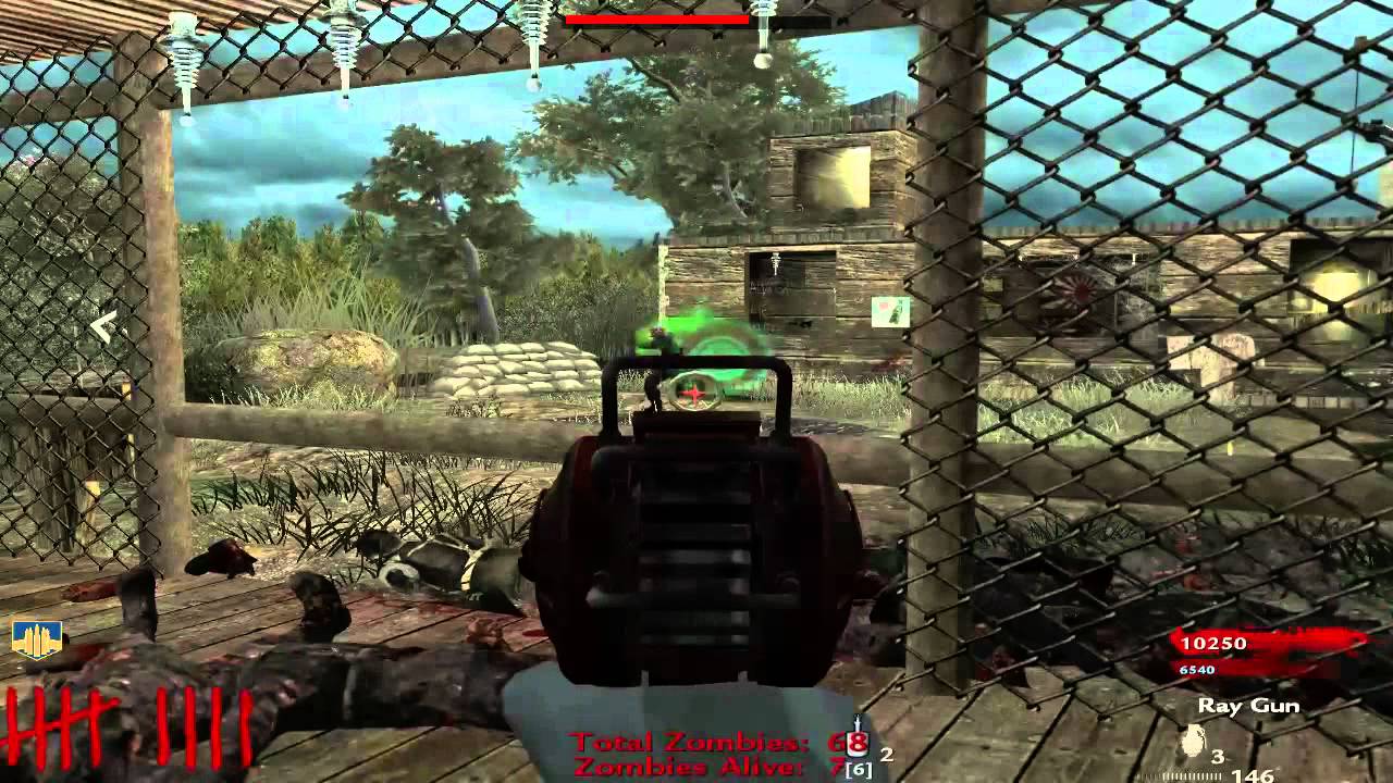 Call Of Duty 5 | Zombie Mode GamePlay | Part 8 | xDaVeex w/ PulyiD ...