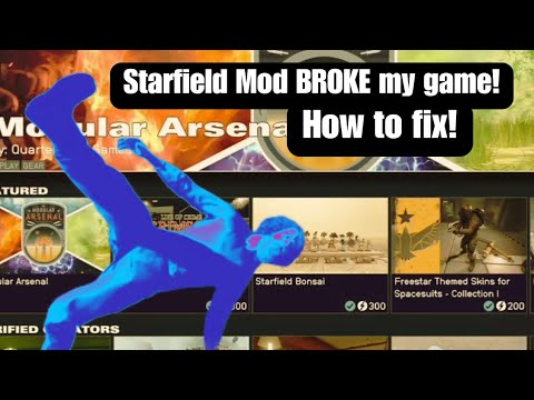 FIX Starfield Creations Load Order Xbox when a NEW Mod Breaks your game ...