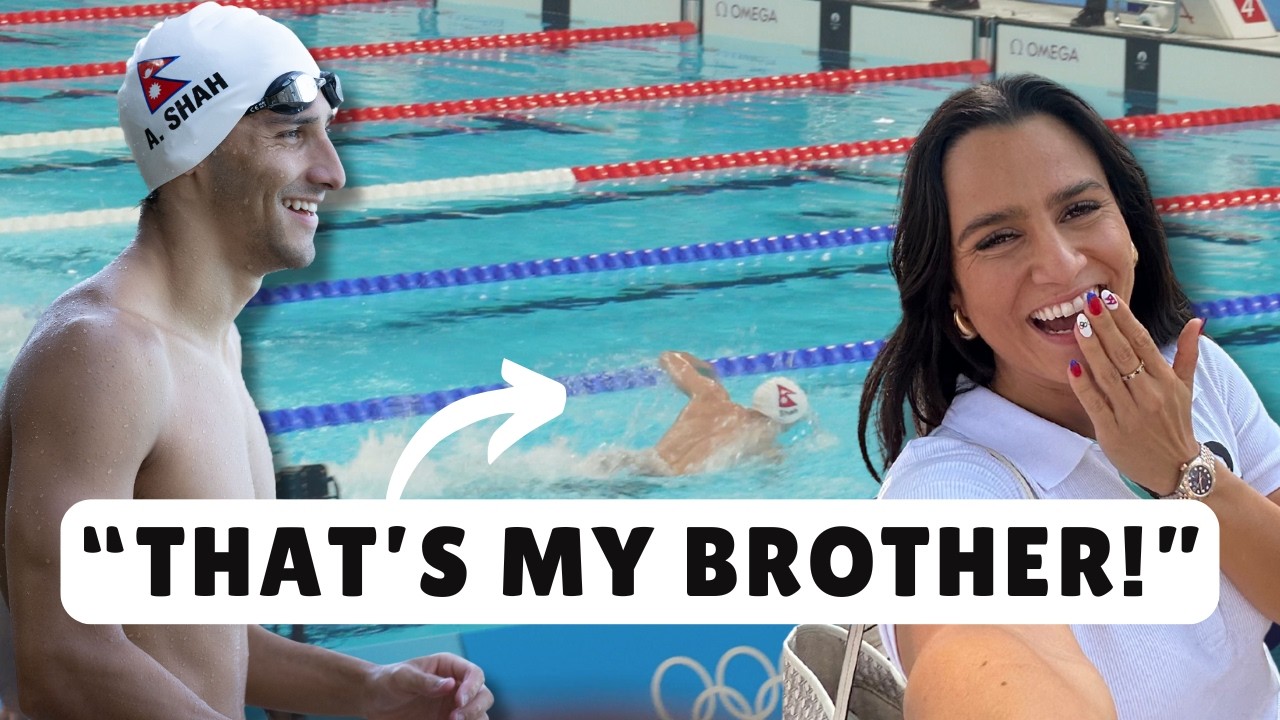 PARIS OLYMPICS RACE DAY: Alex Shah swims for Nepal at his second ...