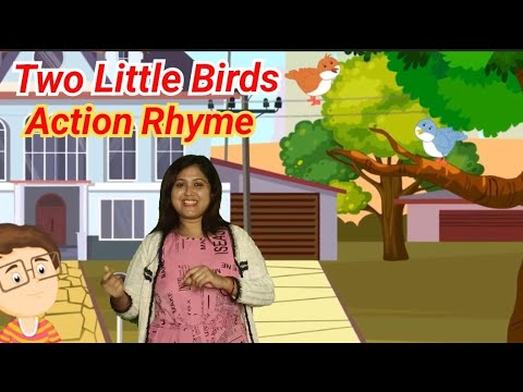 Two Little Birds Action Rhyme - YouTube