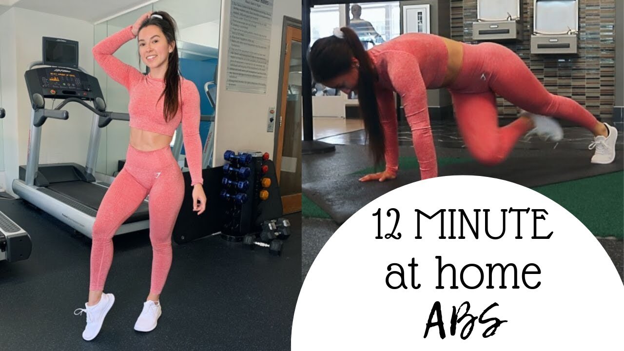 12 MINUTE KILLER AB WORKOUT // At Home Abs - YouTube