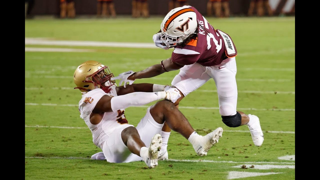 Virginia Tech Dominates Boston College!! Huge win for Hokies - YouTube