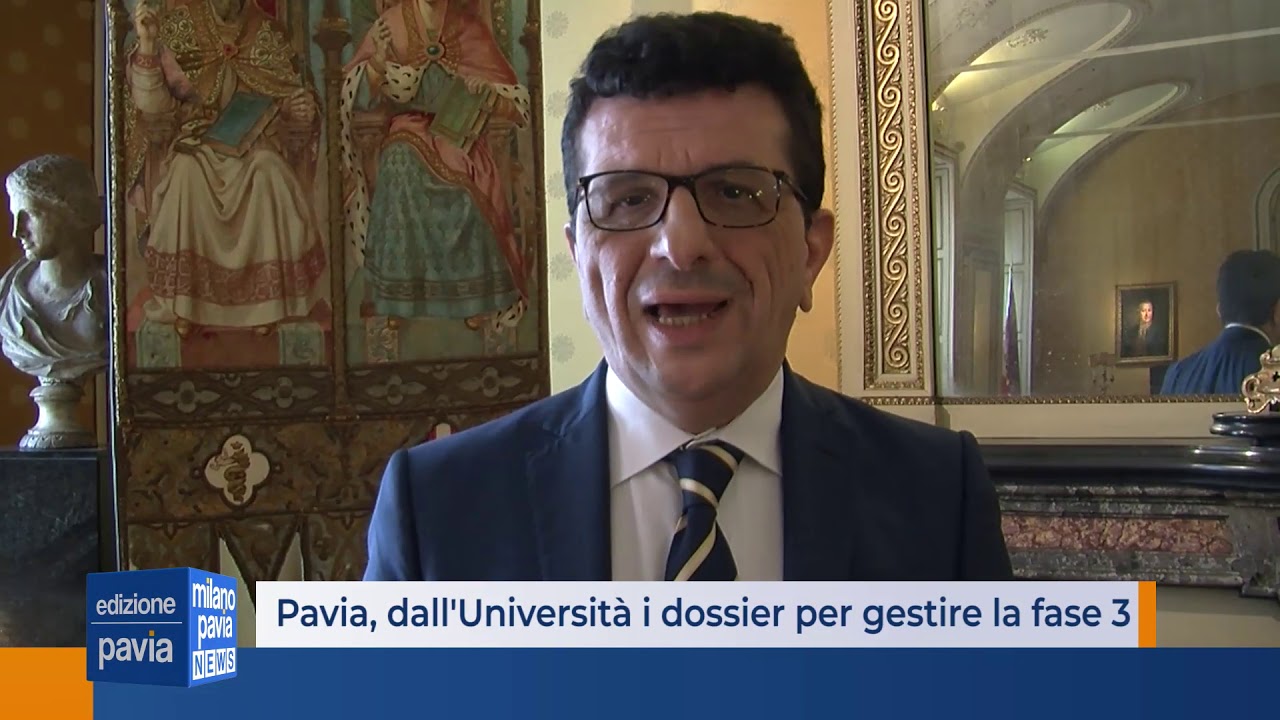 Pavia, dall'Università i dossier per gestire la fase 3 - YouTube