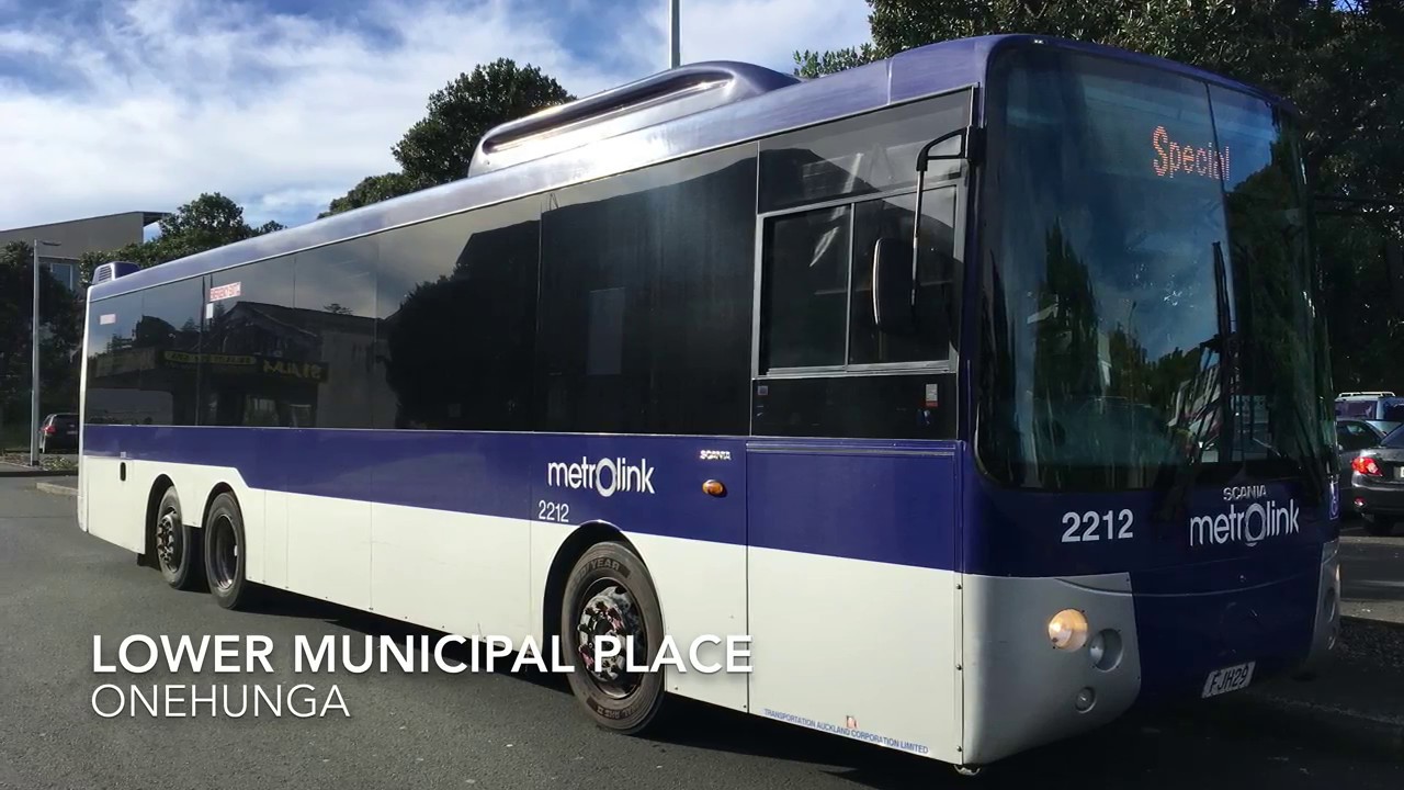 Scania K280 #2212 - Mt Roskill via SH20 to Onehunga - Windscreen ...