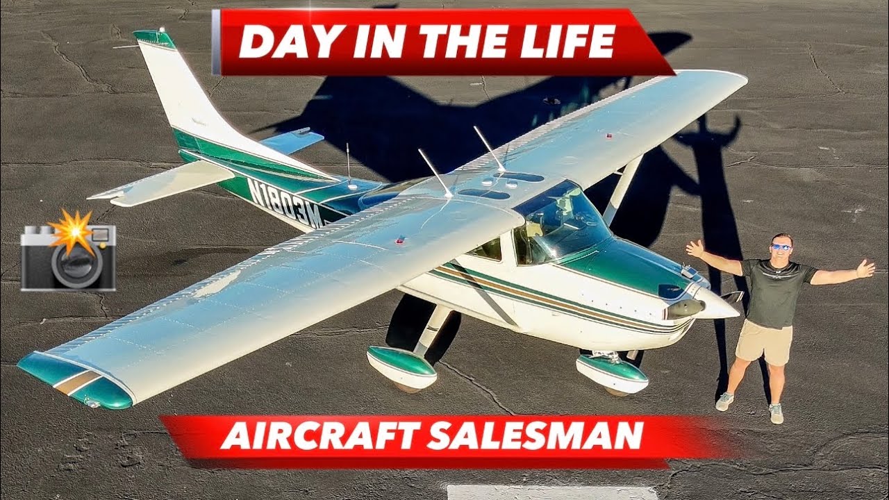 A Day in the Life of an Aircraft Salesman! (Flight Vlog) - YouTube