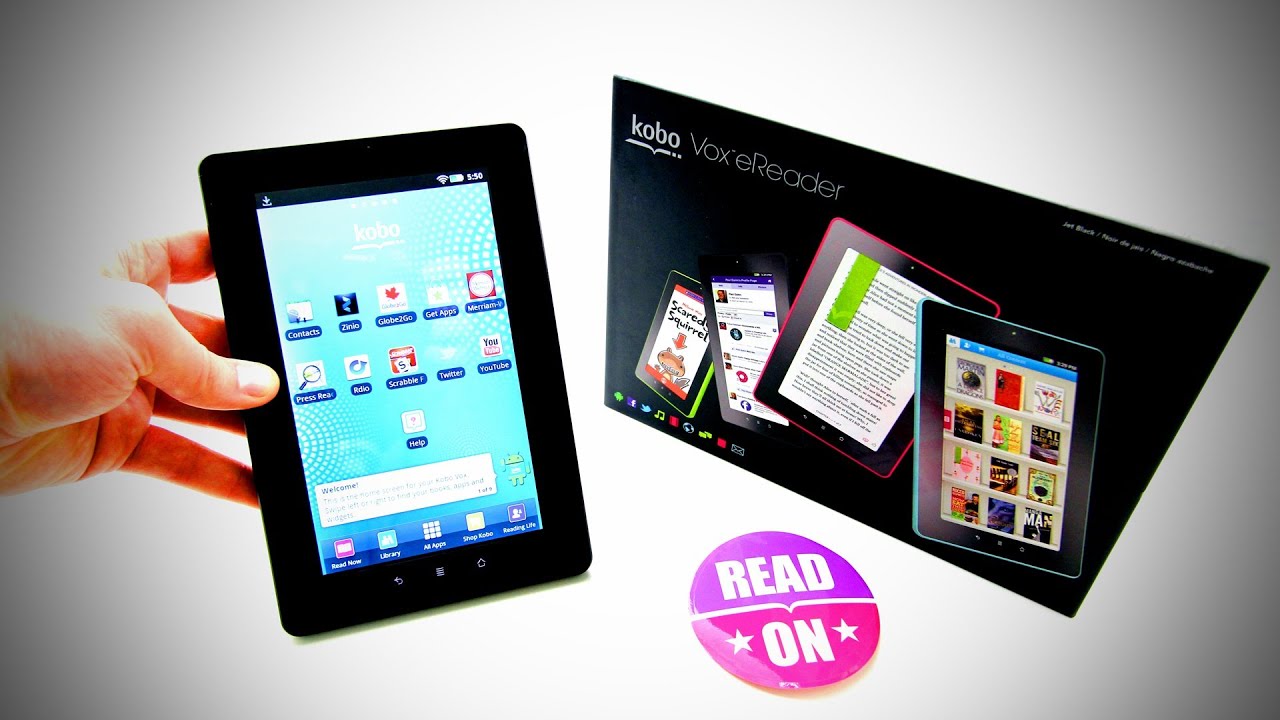 Kobo Vox Unboxing ($199 Android Tablet) - YouTube