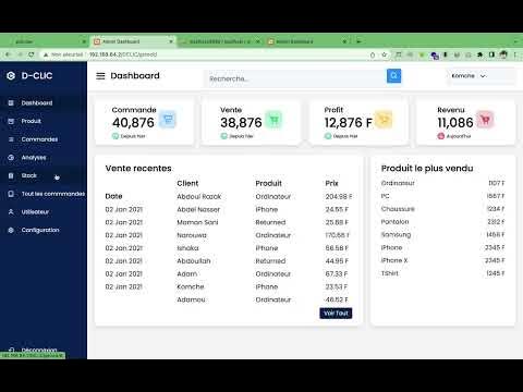 Simple application de gestion de stock avec PHP/MySQL - 2 - Structure du projet - YouTube