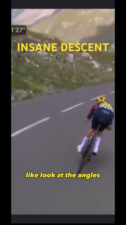 Tom Pidcock’s descent from the 2022 Tour De France 🔥 #tourdefrance # ...