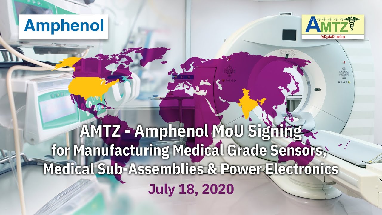AMTZ - Amphenol MoU Signing on 18th July - YouTube