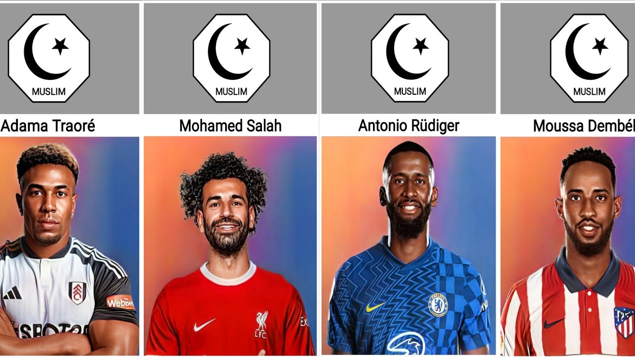 Top 45 Muslim Football Players - YouTube